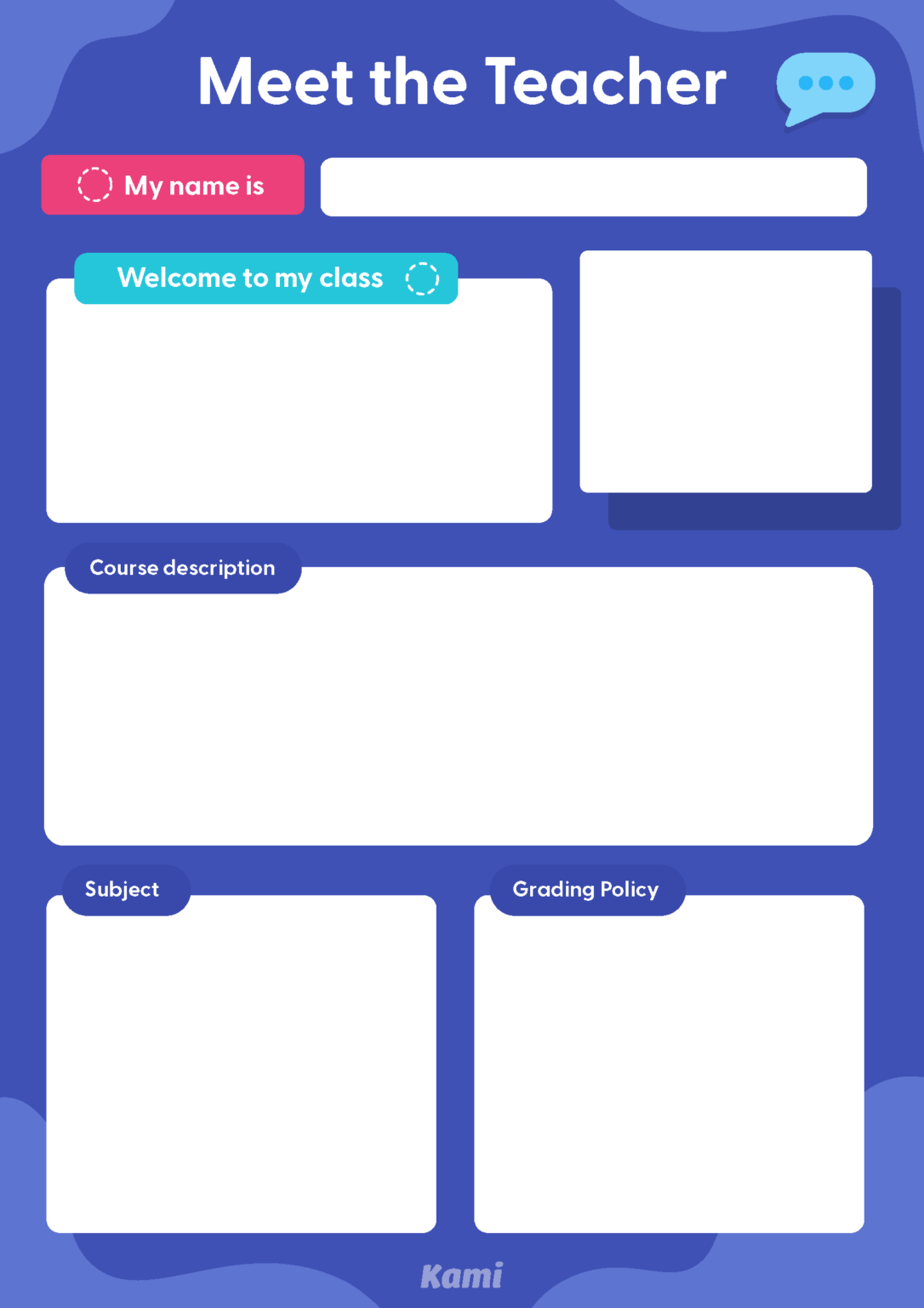 Back to School Teacher Checklist - Kami