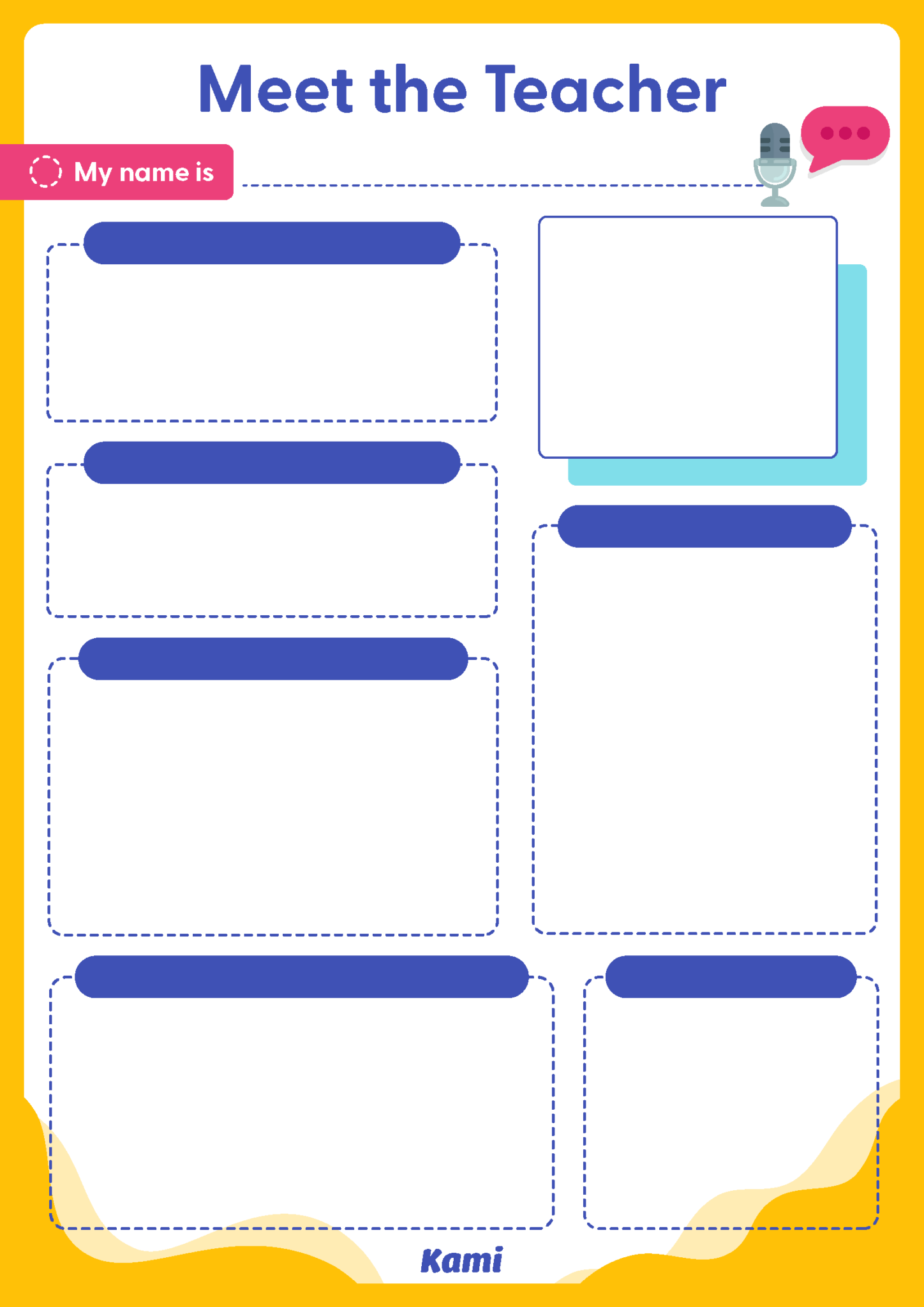 Back to School Teacher Checklist - Kami