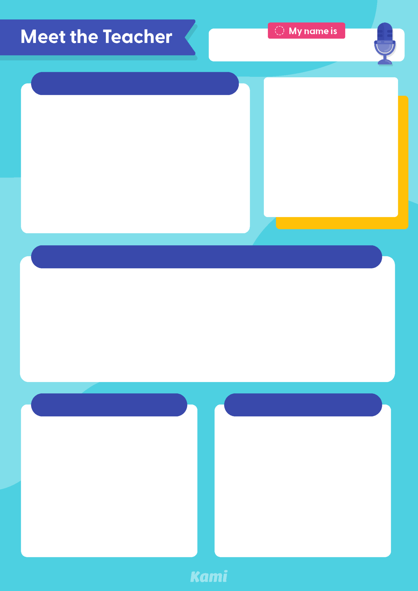 Back to School Teacher Checklist - Kami