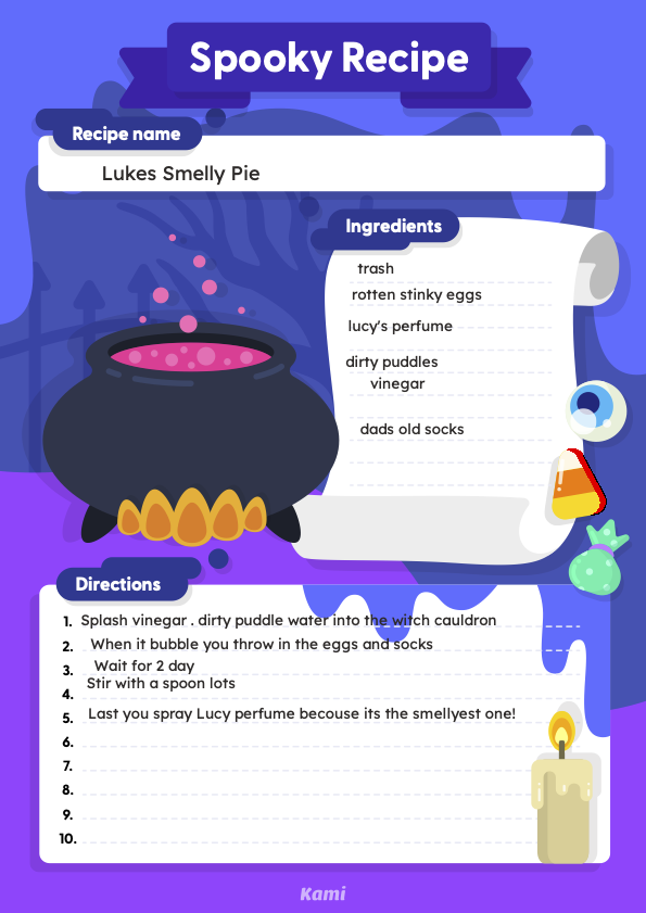 Halloween Activi-treats! - Kami