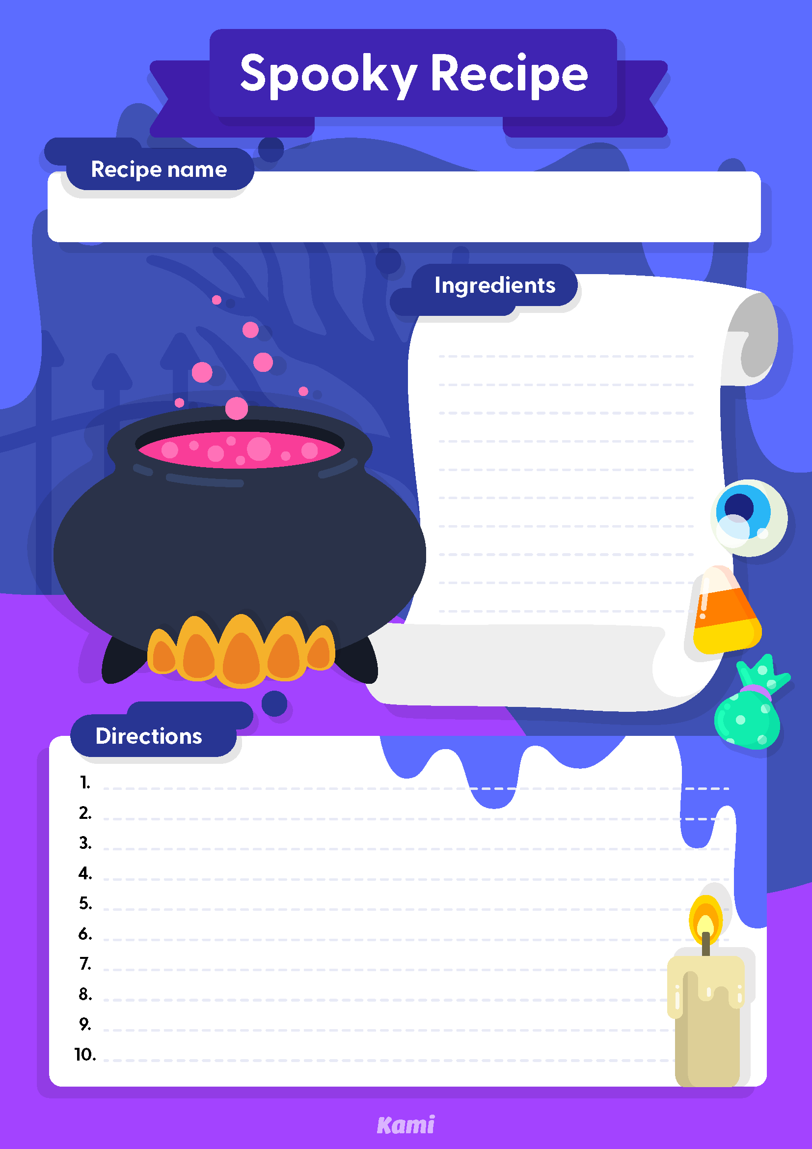 Halloween Activi-treats! | Kami Classroom Resources - Kami