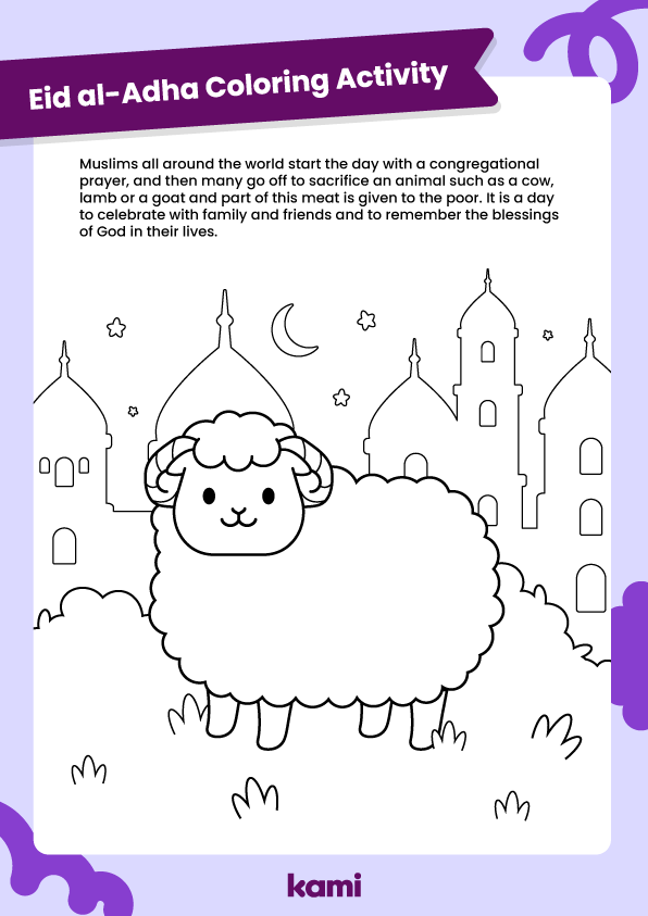 Celebrating Eid al-Adha with Students - Kami