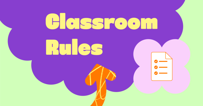 Classroom Rules: Free Social Contract Template | Kami