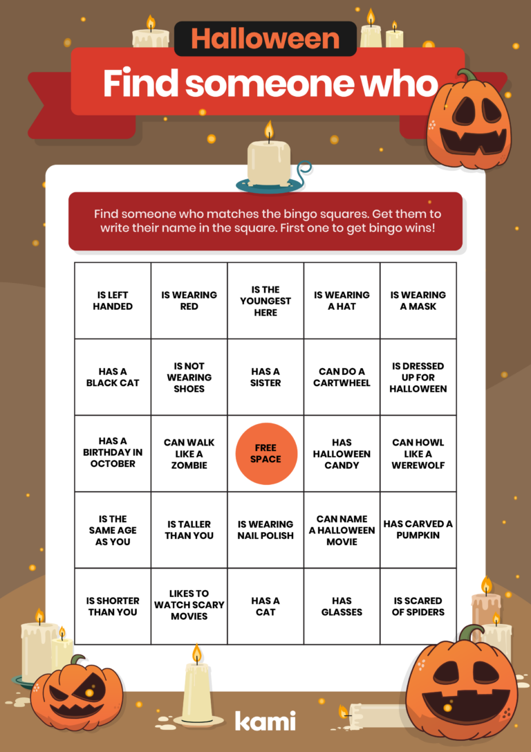 Halloween in the Classroom - Kami