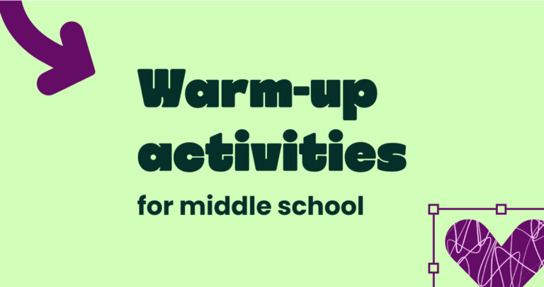 Warm-Up Activities for Middle School - Kami