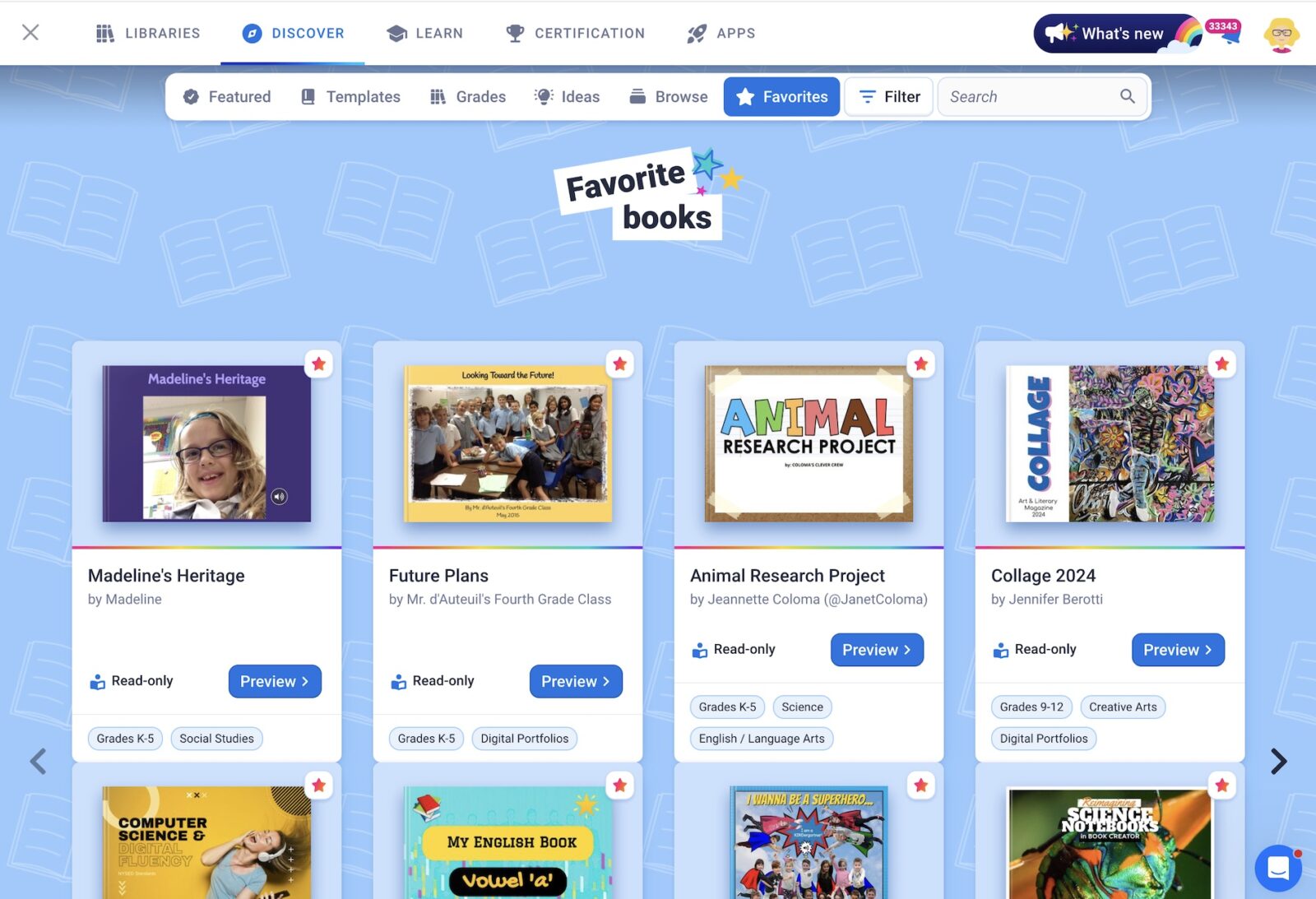 Finding the right resource just got easier in Book Creator - Kami